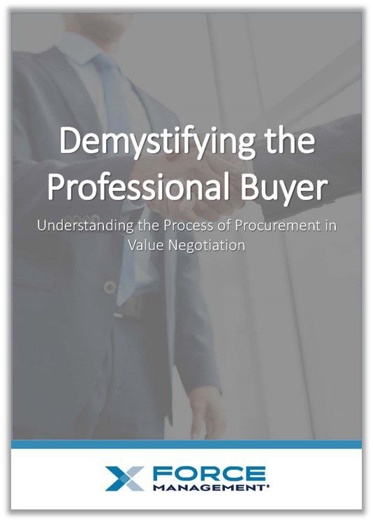 Demystifying the Professional Buyer - Value Negotiation