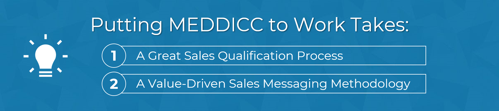 Maximizing MEDDICC Results eBook | Force Management