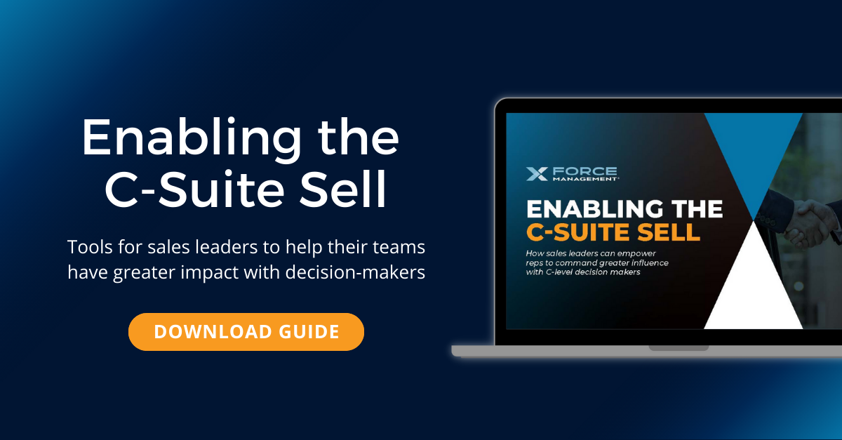 Enabling the C-Suite Sell | Give Sellers More Influence with Decision ...