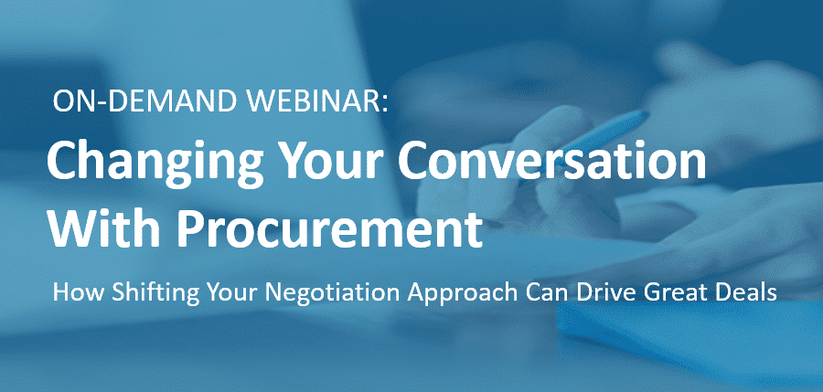 Sales Procurement Webinar
