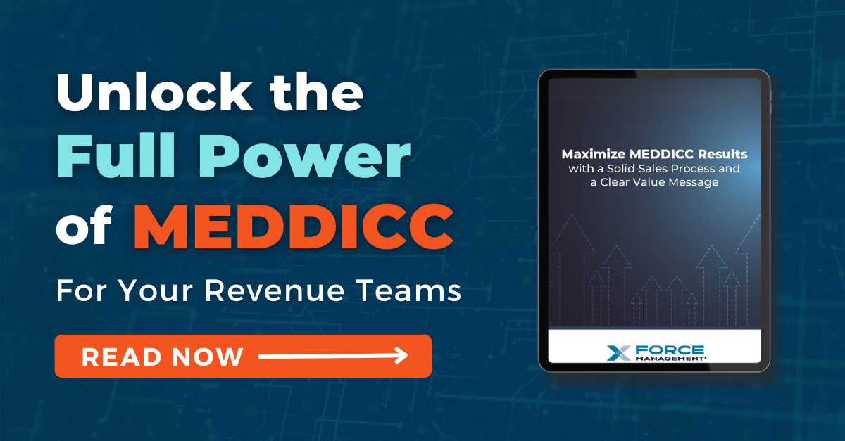 EBOOK | Maximizing MEDDICC Results | Force Management